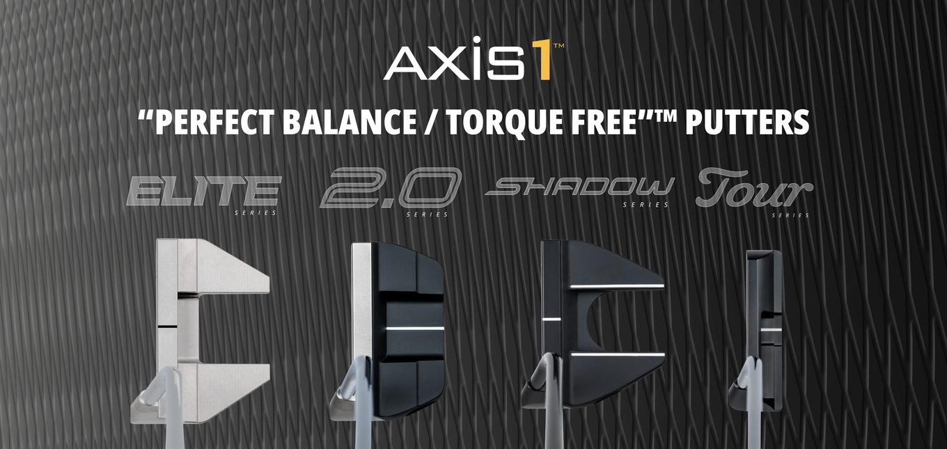 Perfectly Balanced, Torque-Free Putters | Axis1 Golf